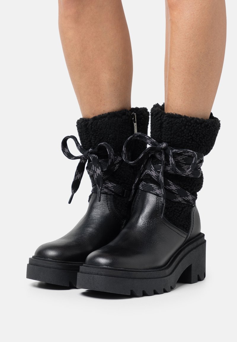 Tamaris Lace-up ankle boots - black - Zalando.ie