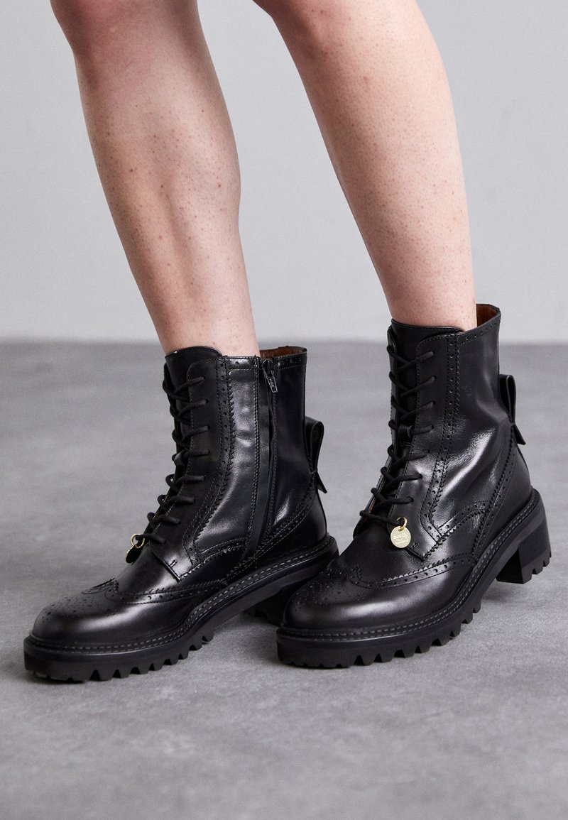 See by Chloé ARIIA - Snørestøvletter - black/sort - Zalando.dk