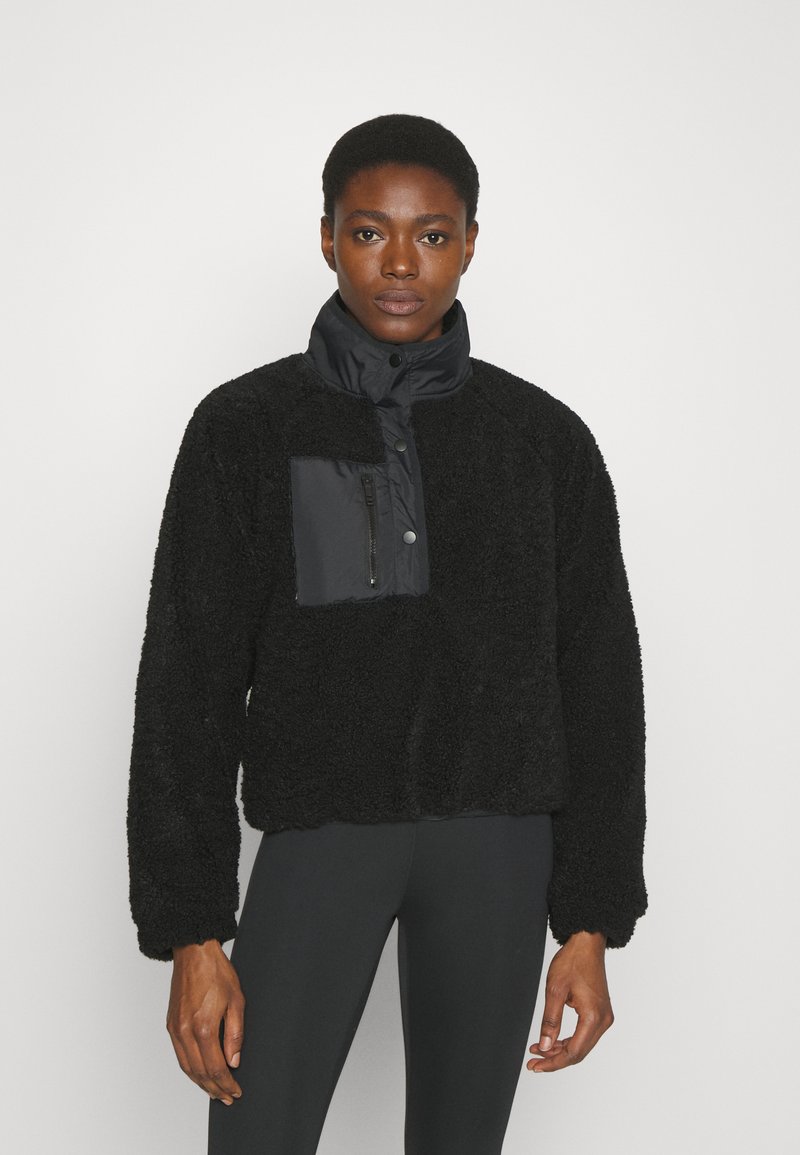 Cotton On Body EXPLORER JUMPER - Fleecepullover - black/schwarz ...