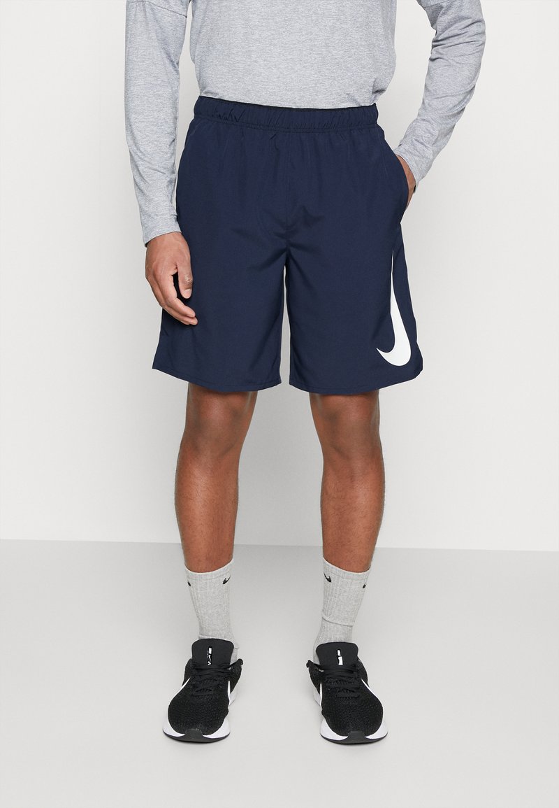 Nike Performance Krótkie Spodenki Sportowe Granatowy Zalando Pl