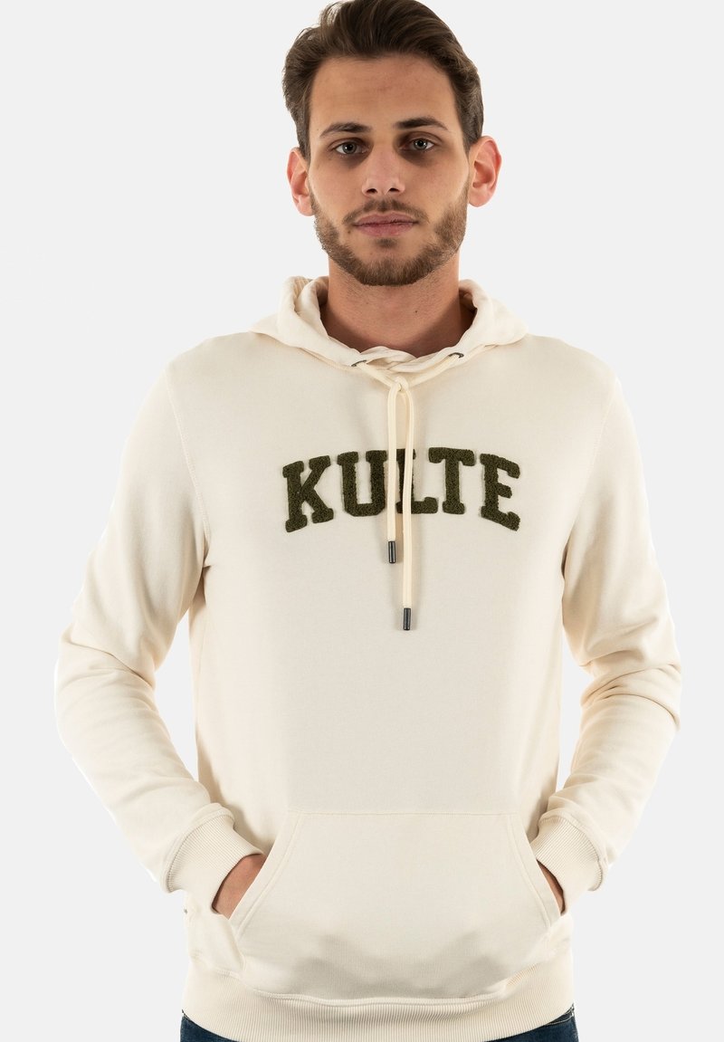 Kulte HHO01 - Sweat à capuche - blanc - ZALANDO.FR