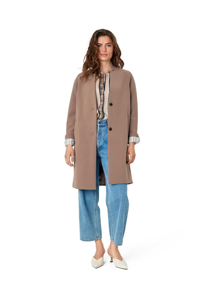 Noa Noa EMMA - Klassischer Mantel - deep taupe/braun - Zalando.at