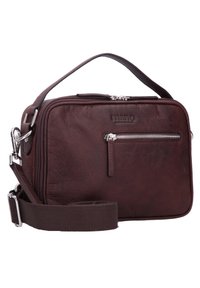 mano DON PIETRO - Handtas - dunkelbraun/donkerbruin - Zalando.nl