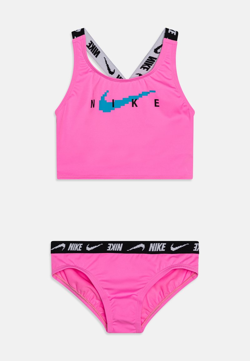 Nike Performance Crossback Midkini Bikini Pink Spellrózsaszín Zalandohu