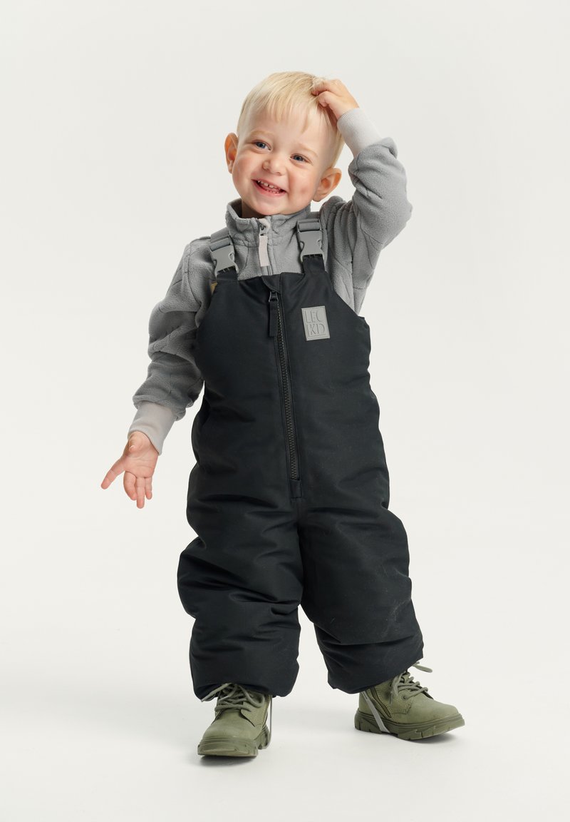 Leokid COLOR BLOCK - Pantaloni da neve - black soot/nero - Zalando.it