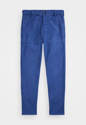 Polo Ralph Lauren CROPPED SLIM FIT TWILL CHINO PANT - Pantalones chinos - newport navy/azul ...