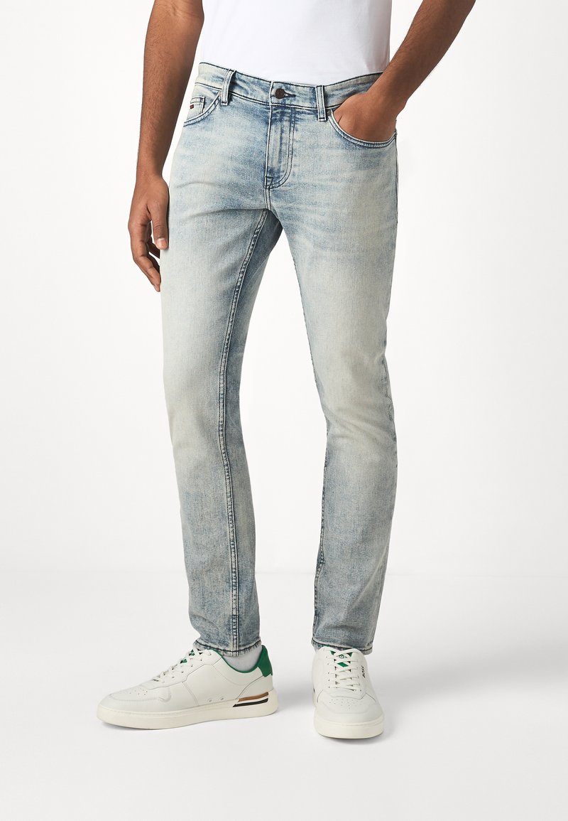 BOSS DELAWARE - Jean slim - light/pastel blue/bleu clair - ZALANDO.FR
