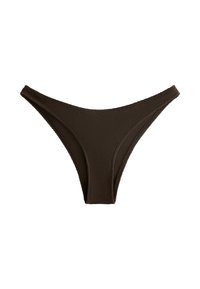 OYSHO MEDIUM-COVERAGE U-CUT CRINKLE - Bas de bikini - dark brown/marron ...