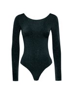 Wolford SHINY STRING - Shapewear - black pewter/dunkelgrau - Zalando.de