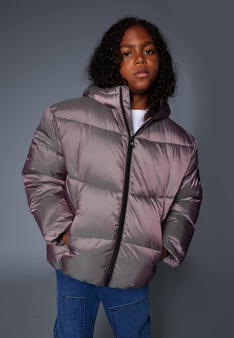 Calvin Klein Jeans HYPER TWO TONE BOXY PUFFER - Winter jacket ...