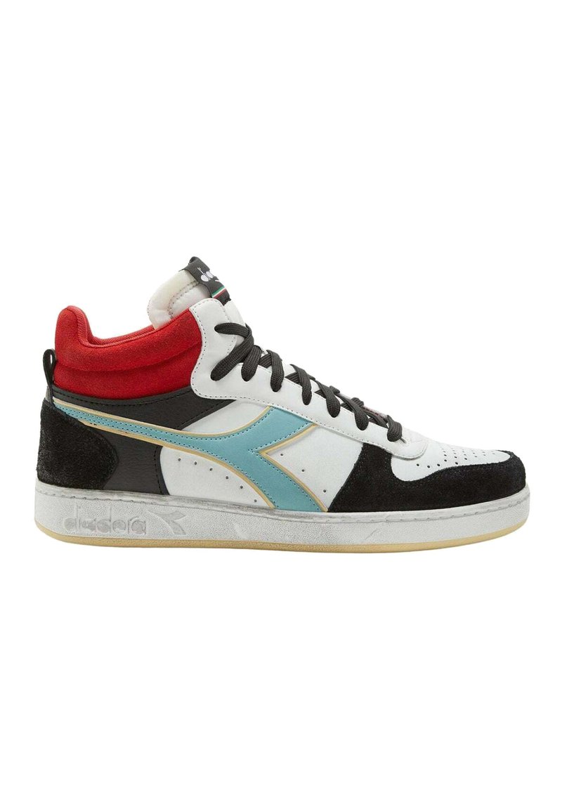 Diadora MAGIC BASKET DEMI LEGACY - High-top trainers - bianco nero ...