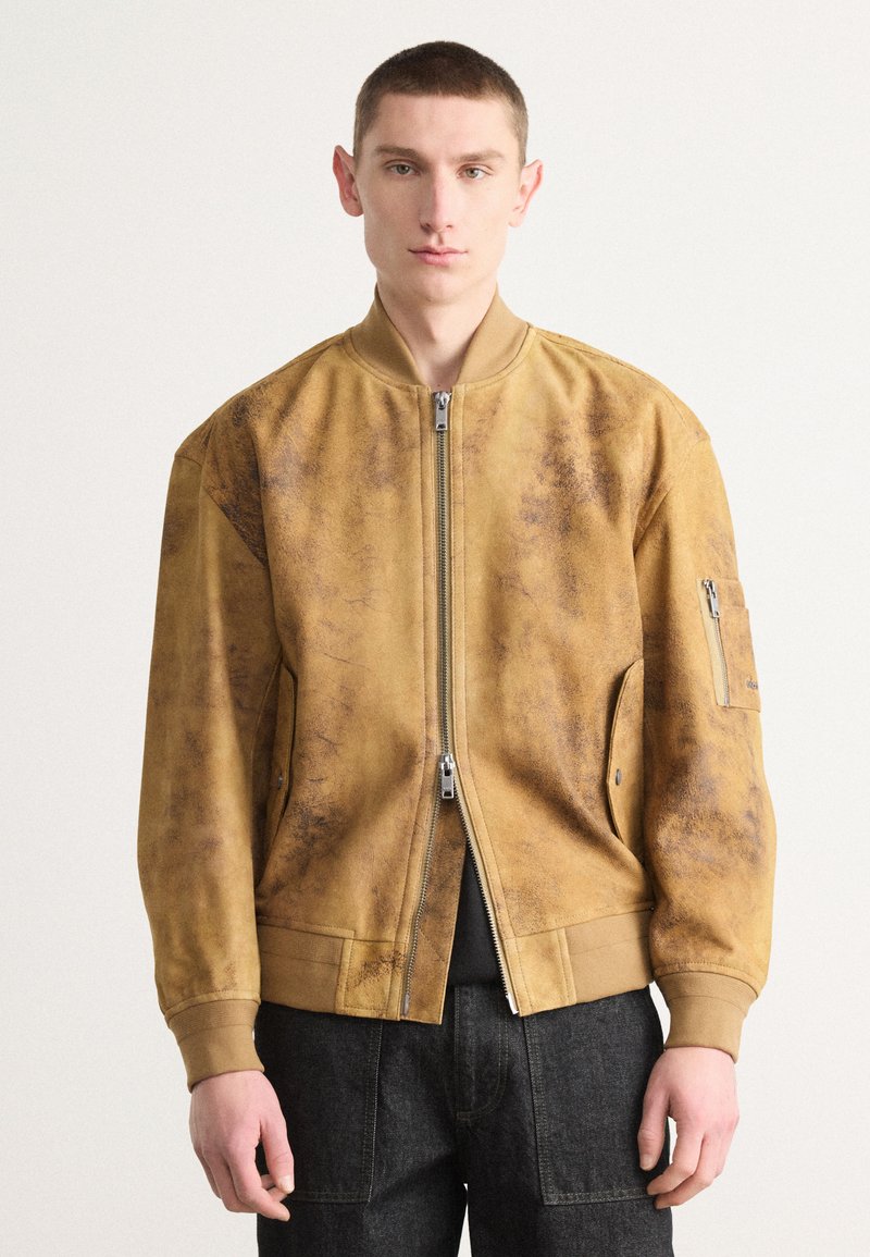 BOSS JOTACO - Bomber Jacket - medium beige/beige - Zalando.co.uk