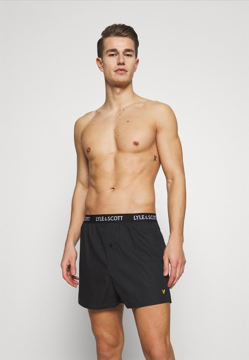 Lyle & Scott DYLAN 2 PACK - Boxer - black/negro - Zalando.es