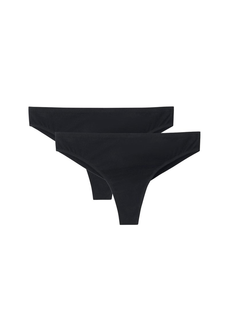 hessnatur 2 PACK - String - schwarz - Zalando.at