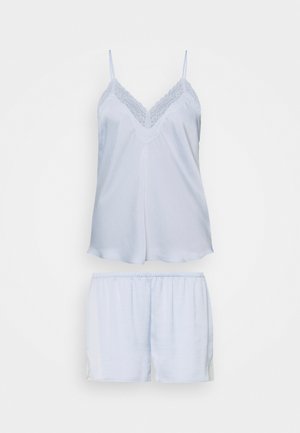Anna Field SARAH SHORT PJ SET WITH CROCHET LACE - Pyjamas - off-white ...