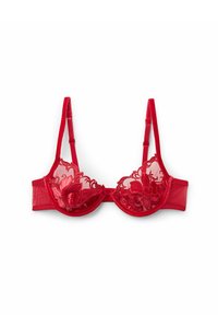 Tezenis EMBROIDERY - Underwired bra - rot v rosso inverno/mottled red ...