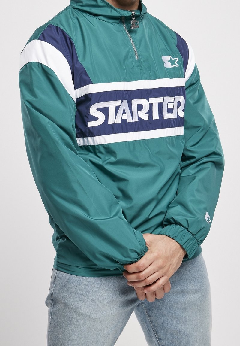 Starter Windbreakers - green/grøn - (Pre-owned) - Zalando.dk