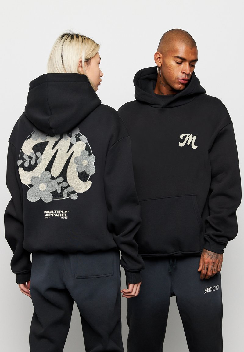 Multiply Apparel Hoodie - black soda/anthracite - Zalando