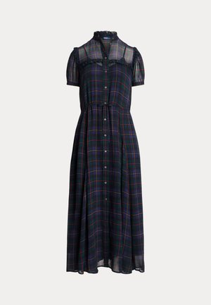 Polo Ralph Lauren MIXED-PRINT MULBERRY SILK SHIRTDRESS - Robe chemise - multi-coloured ...