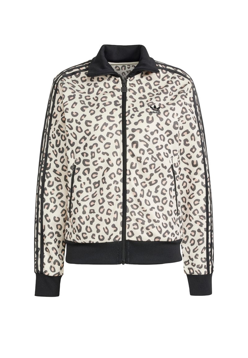 adidas Originals LEOPARD BB TT - Training jacket - black/brown ...