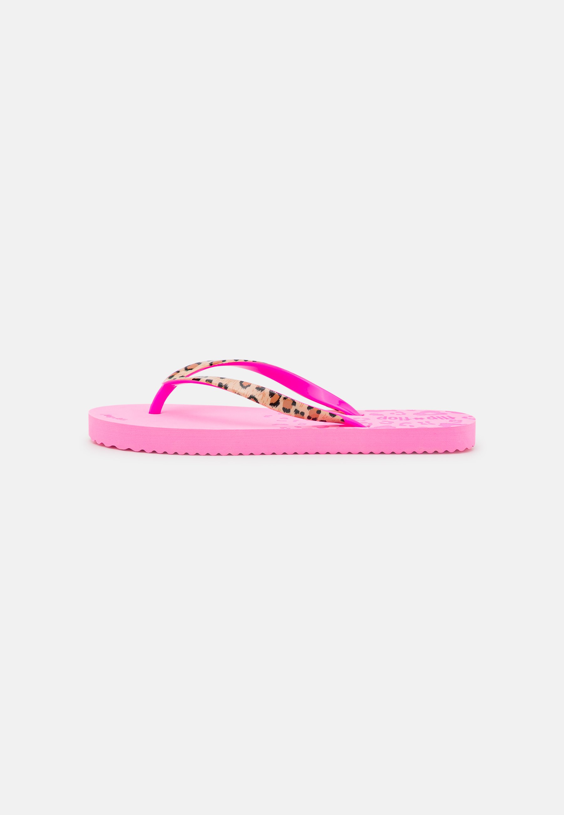 flip flop EASY LEO T bar sandals neon pink pink Zalando
