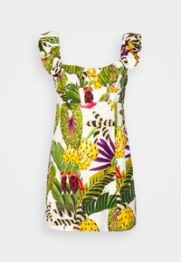 Farm Rio STRIPED FOREST MINI DRESS - Day dress - striped forest off ...