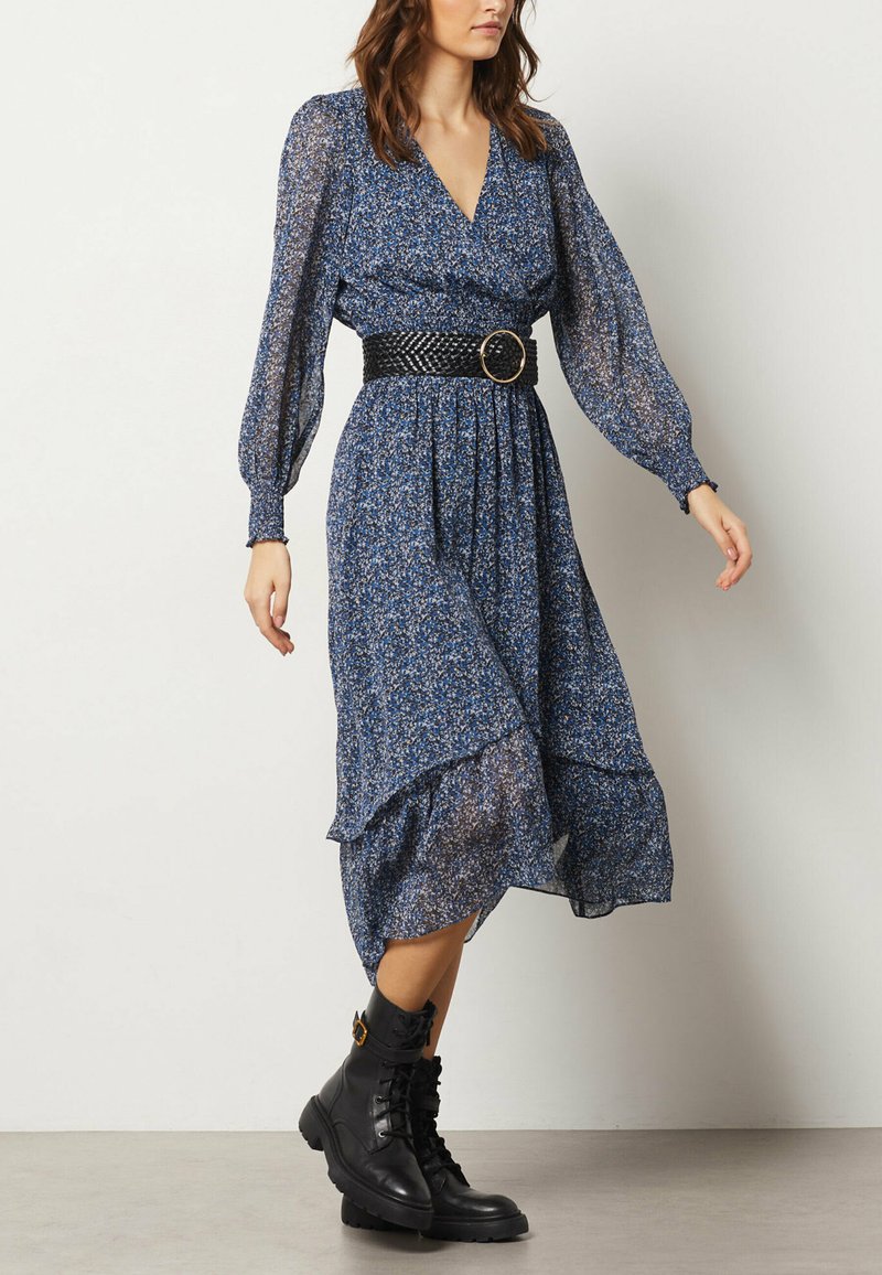 Etam SPATA - Freizeitkleid - bleu marine/blue denim - Zalando