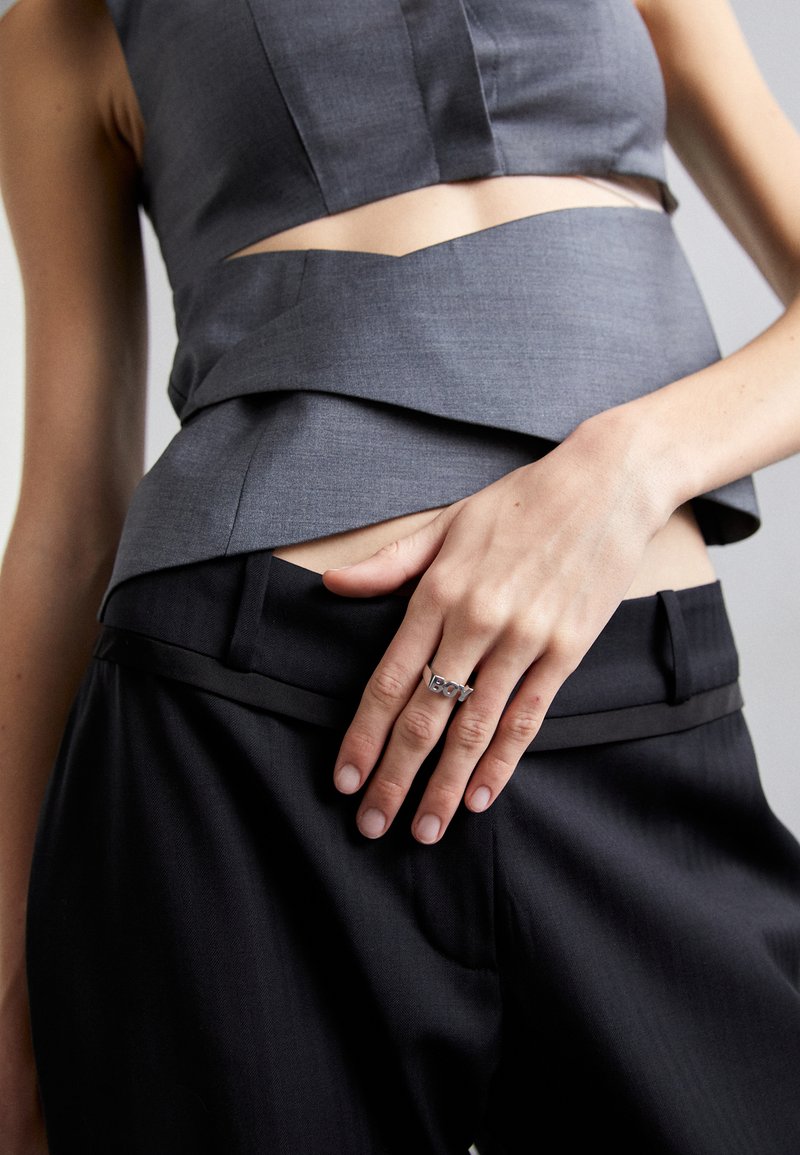 Maria Black BOY - Ring - silver-coloured/zilverkleurig - Zalando.nl