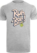 F4NT4STIC SCOOBY DOO RUH-ROH DOG TAG - Camiseta estampada - heather ...