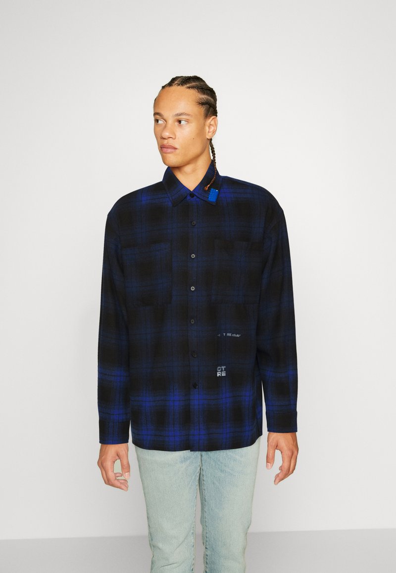 The Couture Club BLEACH LOGO GRADIENT - Shirt - blue - Zalando.de