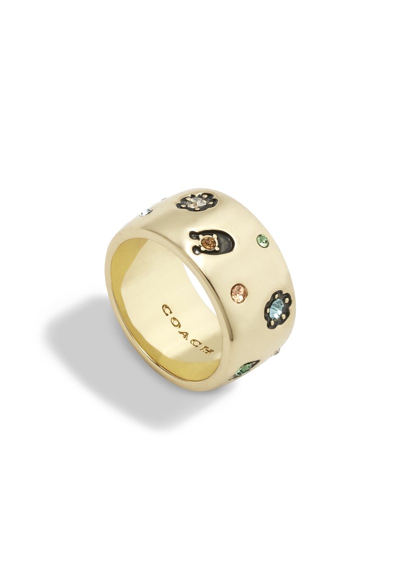 COACH SIGNATURE GEM BAND - Ring - open miscellaneous/mehrfarbig - Zalando