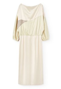 ADOLFO DOMINGUEZ PATCHWORK MIDI - Freizeitkleid - natural white ...