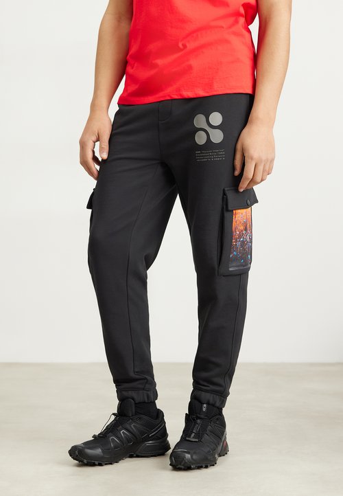 HUGO DATALAS - Jogginghose - dark blue/dunkelblau - Zalando.ch