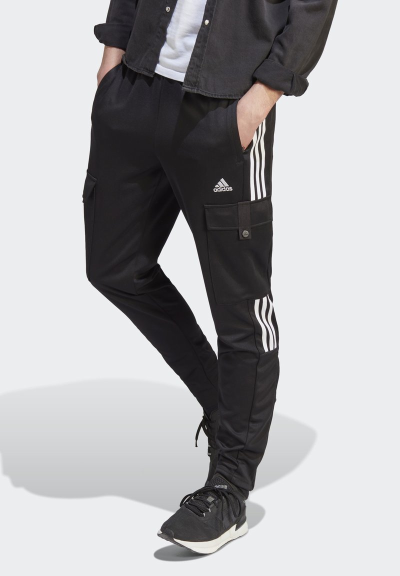 adidas Sportswear TIRO CARGO - Pantalon de survêtement - black/white ...
