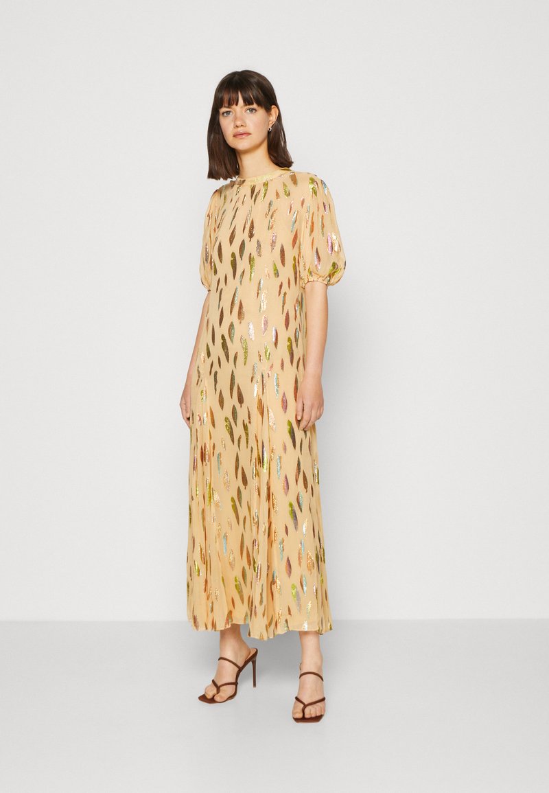 Never Fully Dressed JACQUARD BIBI DRESS - Occasion wear - beige/off ...