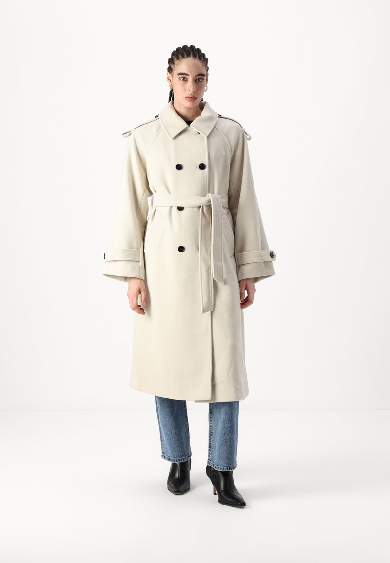 YAS YASSIRA - Klasikinis paltas - birch/beveik balta - Zalando.lt