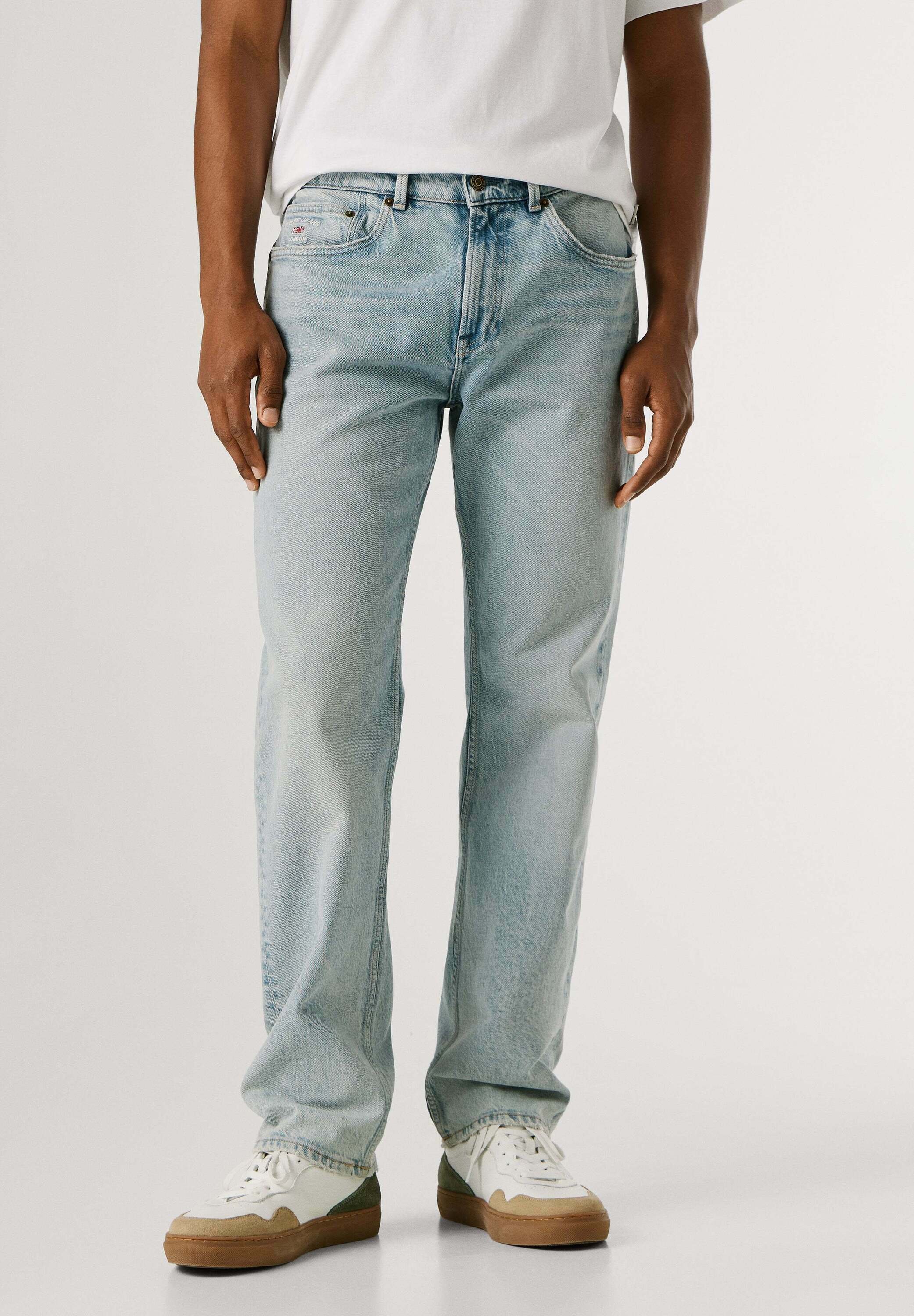 Pepe Jeans STRAIGHT CASH BALTIC - Jeans Straight Leg - denim/blue denim ...