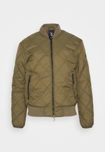 Replay Bomber Jacket - dark olive/olive - Zalando.co.uk