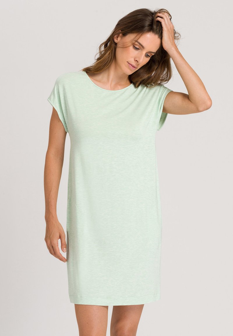 Hanro 1/2 ARM - Nachthemd - pistachio melange/mint - Zalando.at