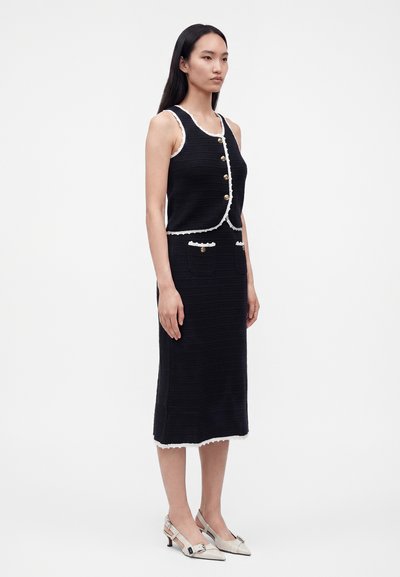 Maje LAPAL - Liivi - marine/tummansininen - Zalando.fi