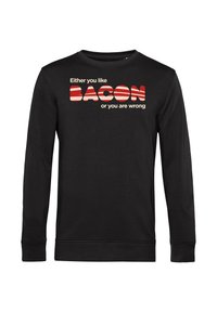 Henry Tiger FOOD DUKE SONS LIKE BACON - Sweater - black/zwart - Zalando.be