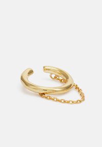 Orelia SIMPLE EAR CUFF WITH CHAIN DRAPE - Enkele oorbel - pale gold ...