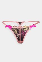 Agent Provocateur ZURI THONG - String - dusky pink/yellow/roze - Zalando.nl