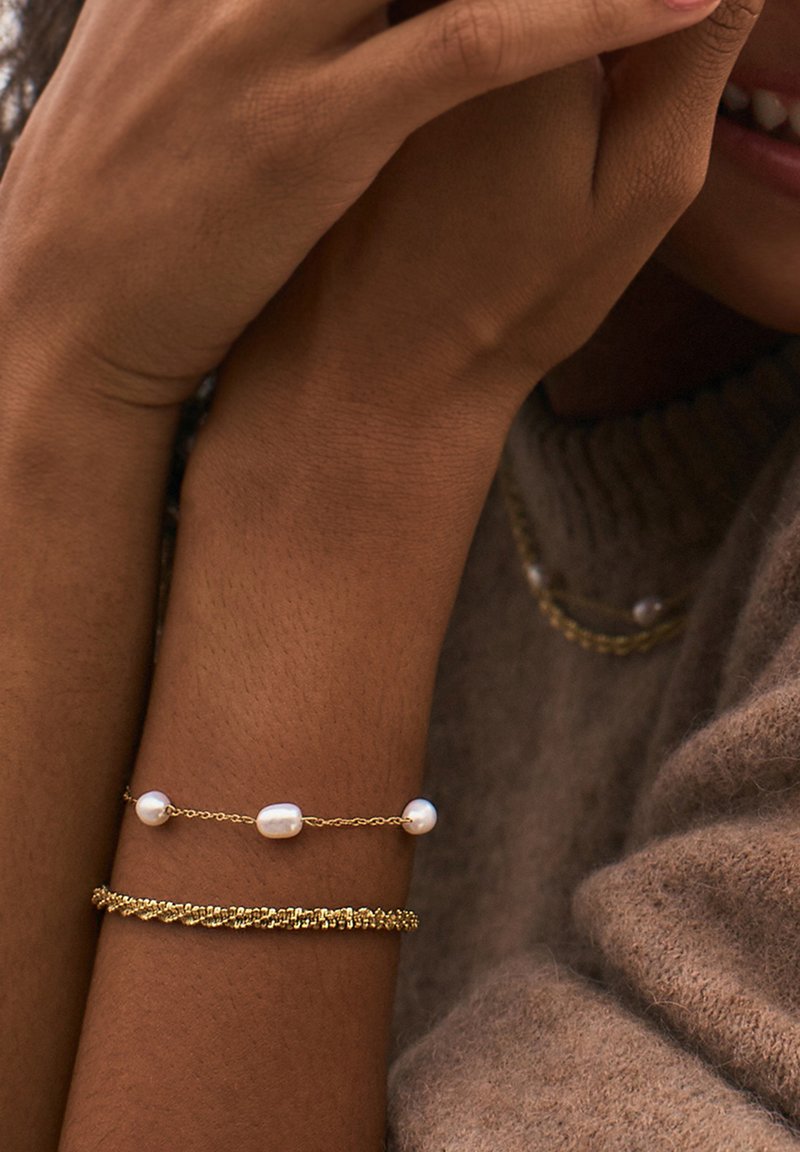 EDBLAD PEARL MULTI - Rannekoru - gold-coloured/kullanvärinen - Zalando.fi