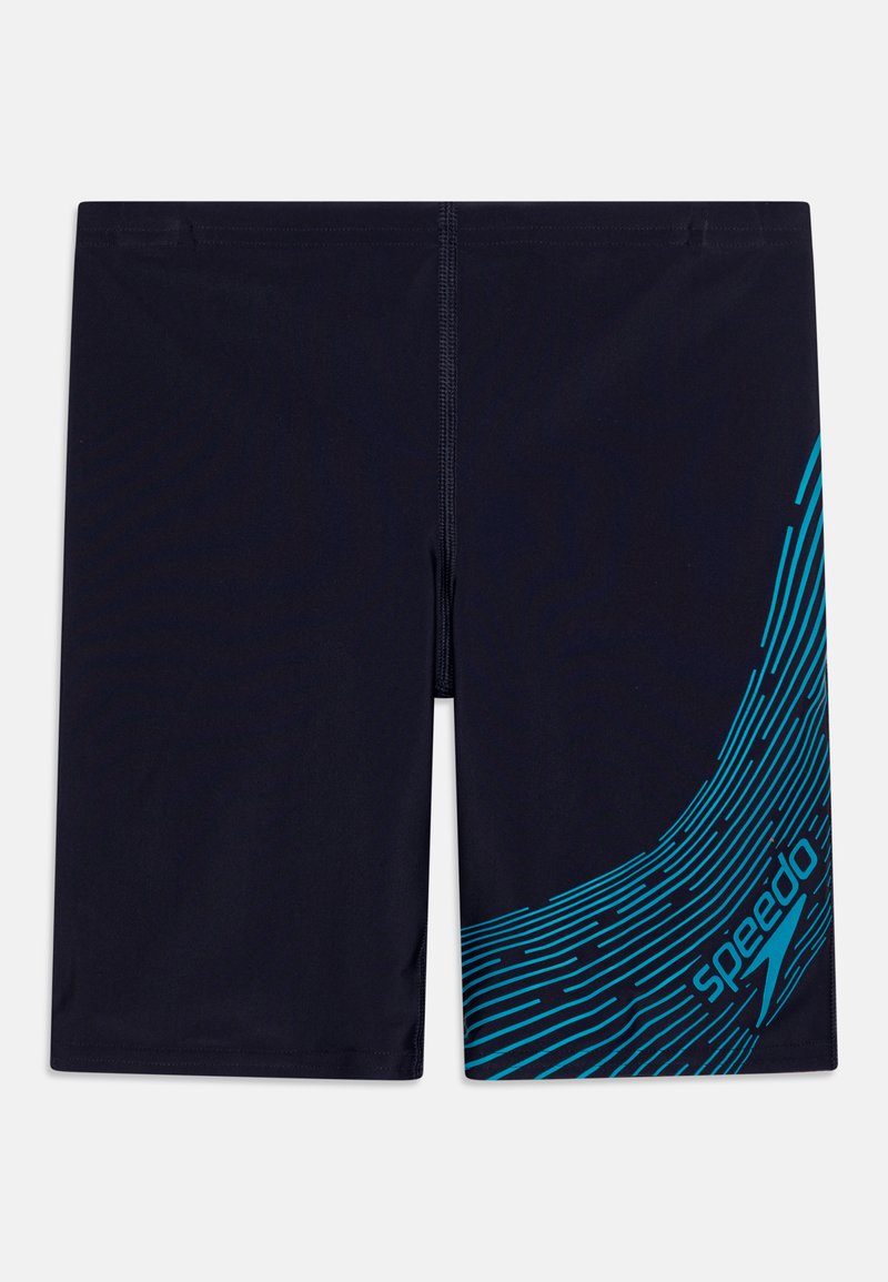 Speedo BOYS MEDLEY LOGO JAMMER - Ujumispüksid - navy/blue/tumesinine ...