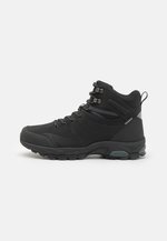 HI-TEC JACKDAW MID WP - Hikingschuh - black/carbon grey/schwarz - Zalando.ch