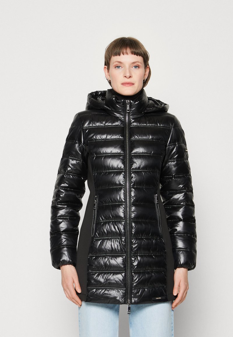 Calvin Klein PADDED WAISTED COAT - Winter jacket - black - Zalando.co.uk