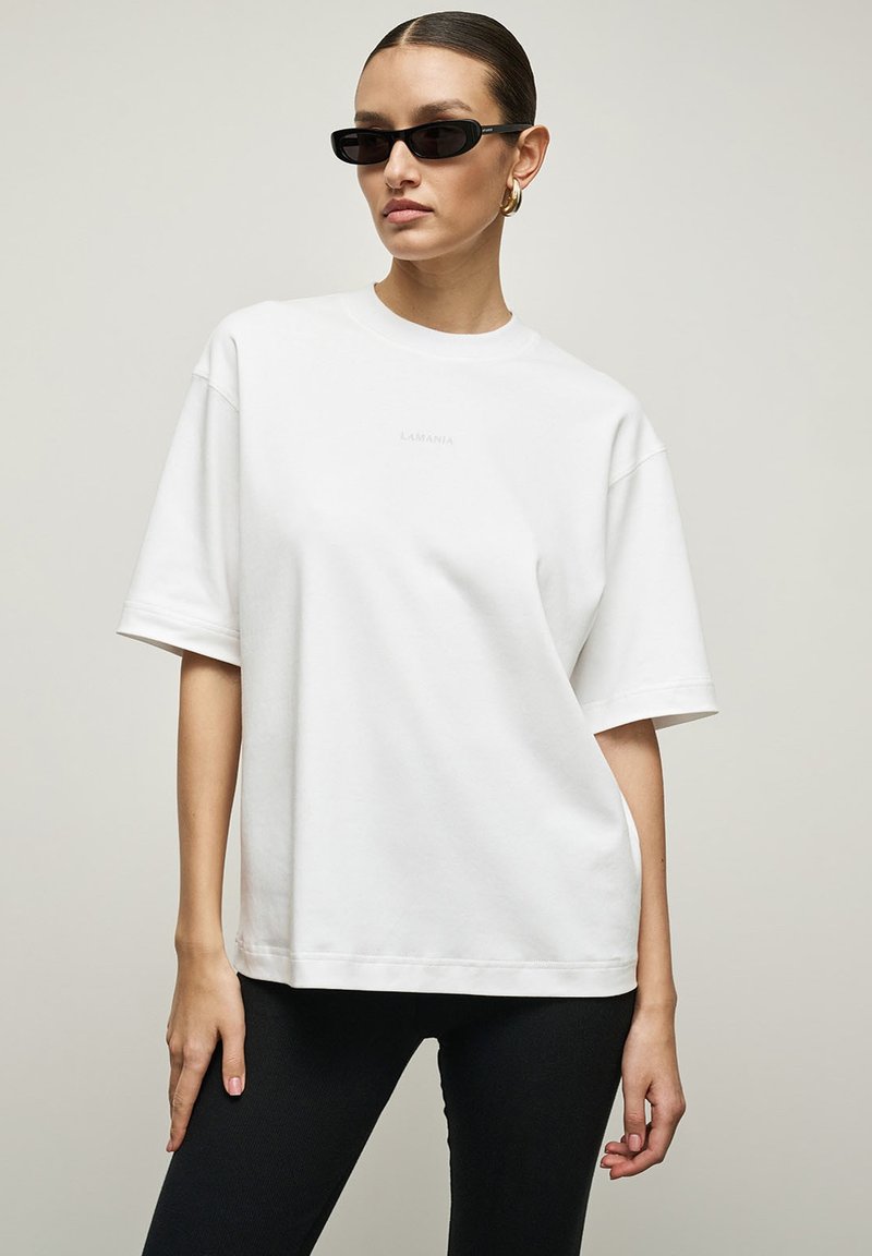 LA MANIA WHITEOUT 2 - Tricou basic - white/alb - Zalando.ro
