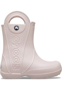 Crocs HANDLE IT RAIN - Wellies - quartz/off-white - Zalando