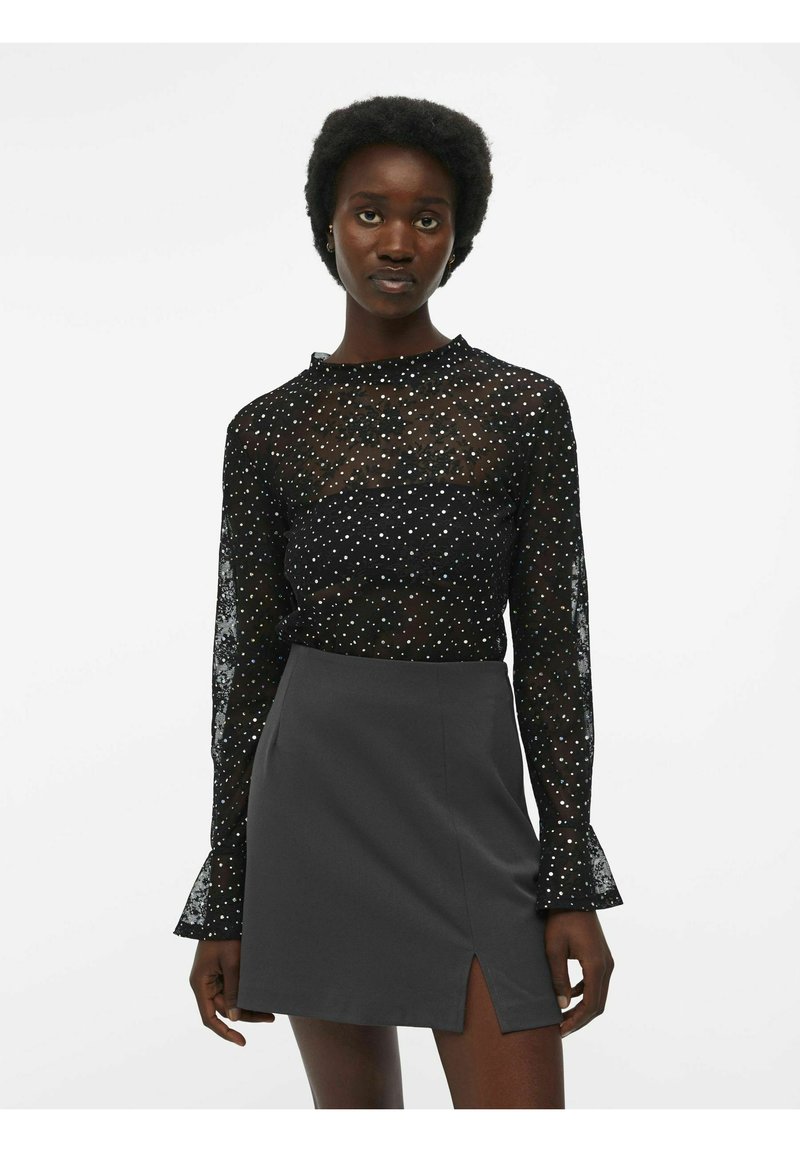 Object Blouse - black/zwart - Zalando.be